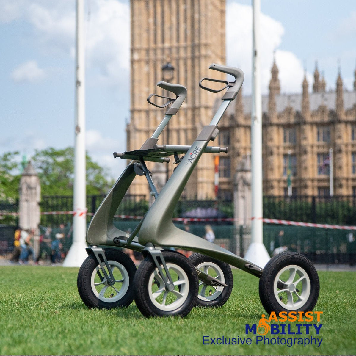 byACRE Carbon Overland Off Road Rollator | Assist Mobility
