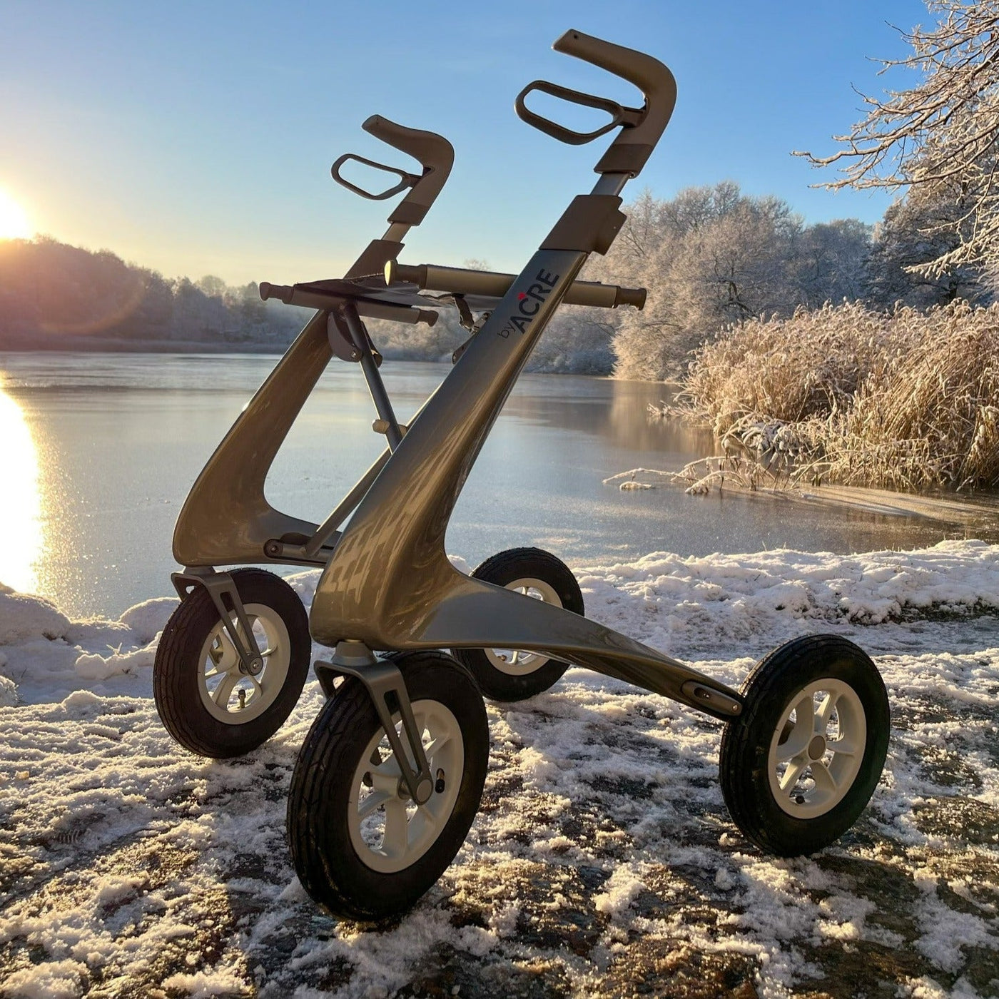 byACRE Carbon Overland Off Road Rollator | Assist Mobility