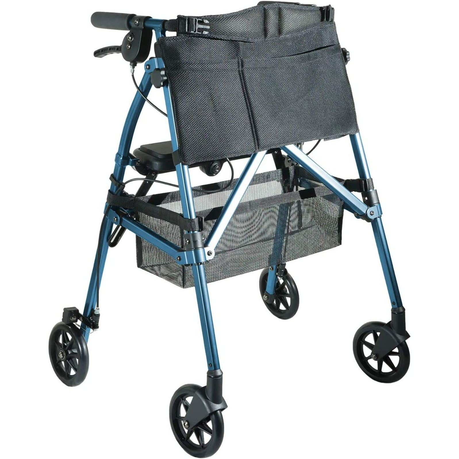 Lightweight Folding Rollators with Seats | Assist UK — Assist Mobility