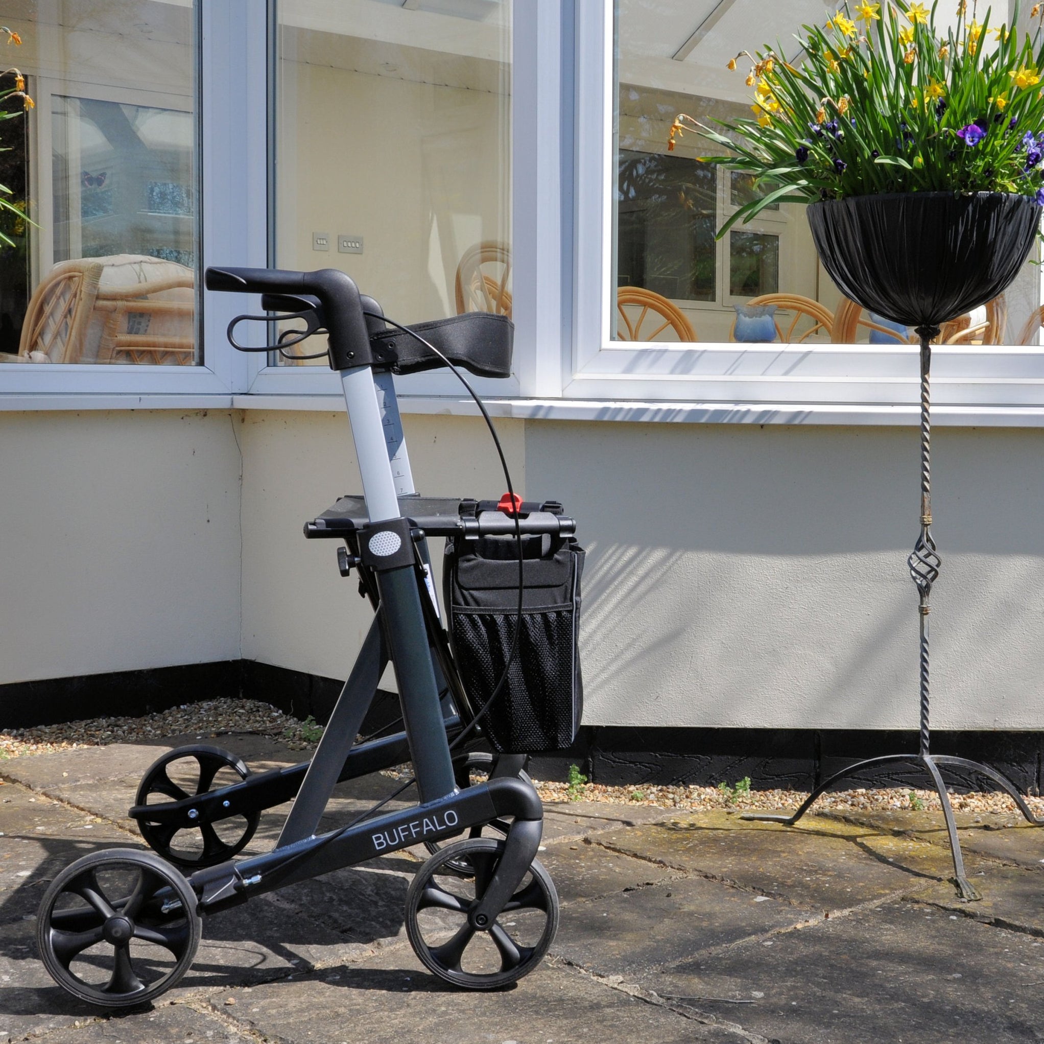 Mobilex Buffalo Bariatric Rollator — Assist Mobility