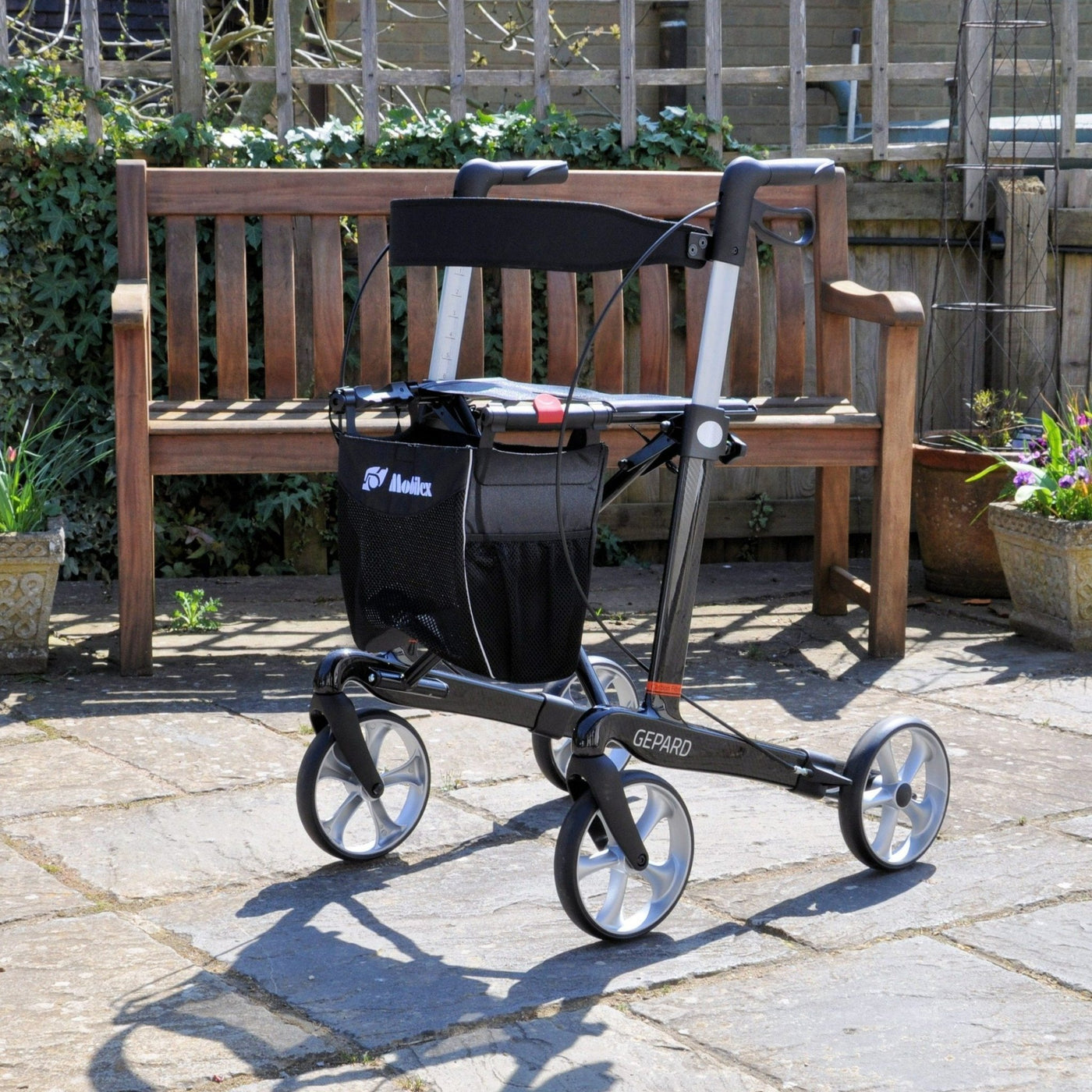 Mobilex Gepard Carbon Fibre Rollator – UK — Assist Mobility