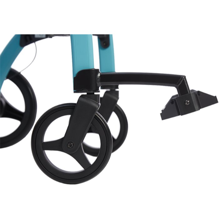 Rollz Motion height adjustable footrests. — Assist Mobility