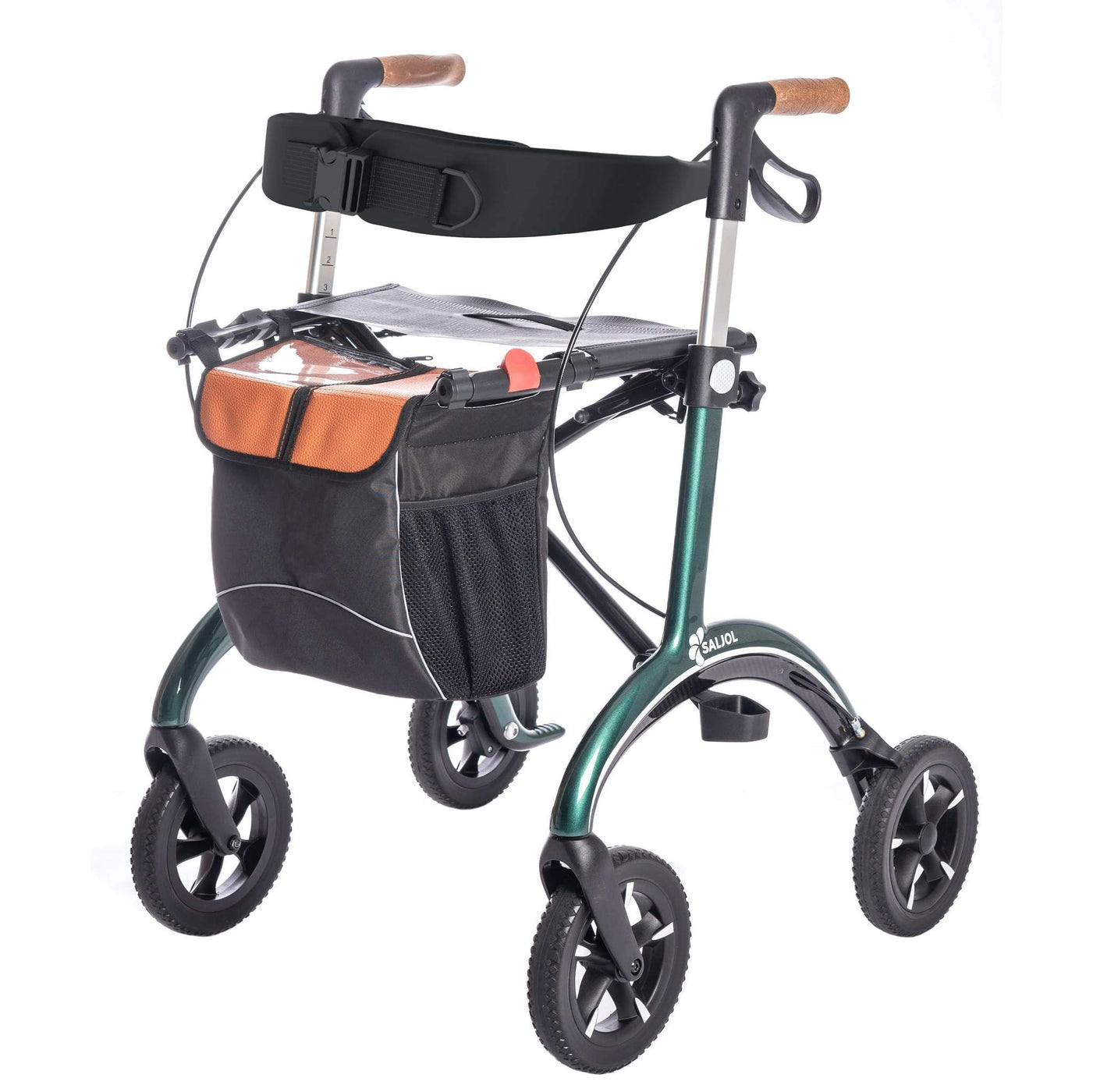 Saljol adjustable rollator backrest. — Assist Mobility