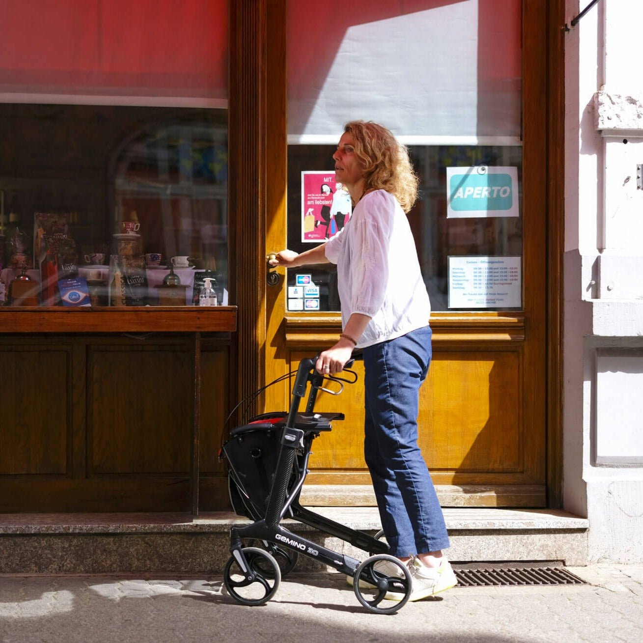 Sunrise Medical Gemino 30 Carbon Fibre Rollator | Assist Mobility